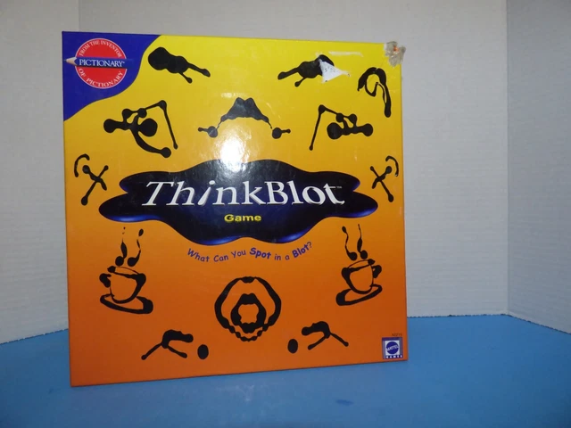 PICTIONARY THINKBLOT GAME What can you Spot in a Blot? £24.97 - PicClick UK