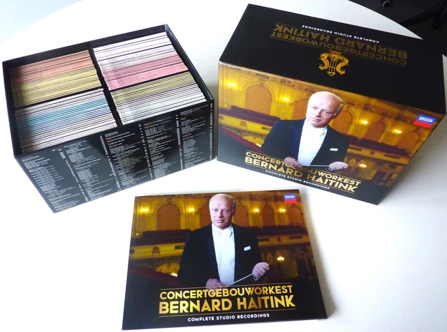 COFFRET 113 CD + 4 DVD : Intégrale BERNARD HAITINK / Concertgebow ...