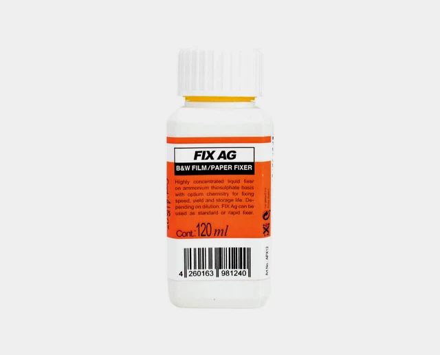 FIX AG (EX Agfa Agefix ) 120ml Fissaggio carta e pellicole B/N EUR 6,10 ...