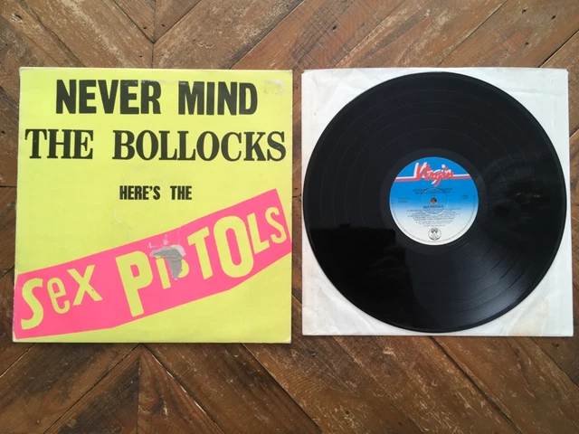 Never Mind The Bollocks Heres The Sex Pistols Uk Vinyl Lp 1977 Vg 7317