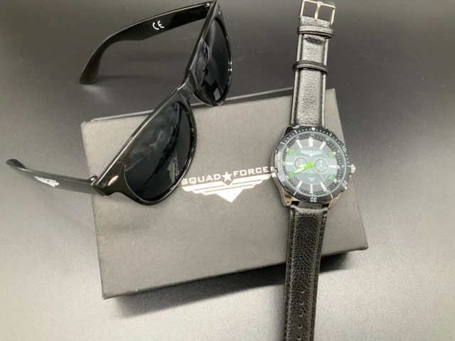 SQUAD FORCE QUARZ Herrenuhr mit passender Sonnenbrille Atlas For Men ...