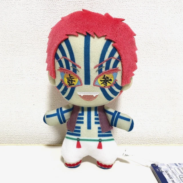 PELUCHE POUPÉE MASCOTTE Tomonui Akaza Kimetsu no yaiba Banpresto neuve ...