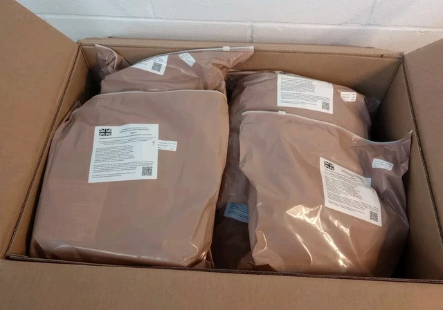 GENUINE BRITISH ARMY Pattern 24-Hour Field Rations - Case of 10 Zip ...