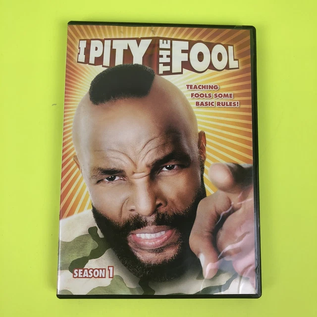 I PITY THE Fool (DVD, 2007, Standard Version) $4.76 - PicClick CA