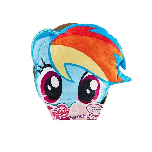 MY LITTLE PONY Secret Diary Rainbow Dash Cushion Soft Toy £9.99 ...