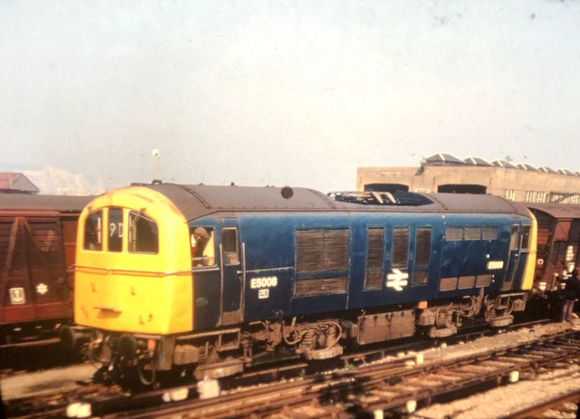 35MM SLIDE BY Colour Rail DE1645 Class 71 Electric Locomotive E5008 £4. ...