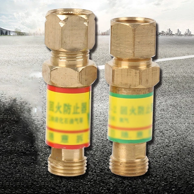 TOP NOTCH OXYGEN Acetylene Check Valve Flashback Arrestor for Cutting ...
