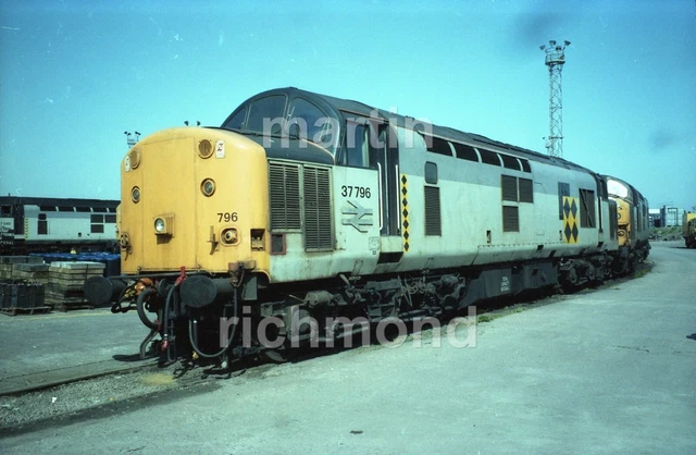 CARDIFF CANTON CLASS 37 37796 35mm Colour Negative RN340 £2.99 ...