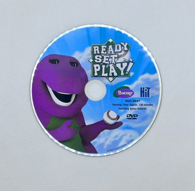 BARNEY: READY, SET, Play! / Barney Songs DVD Double Feature & Best ...