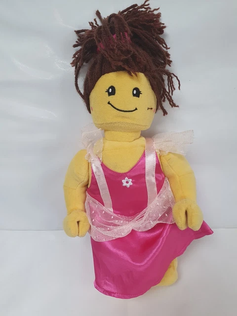 VINTAGE LEGO LADY soft toy with moveable joints £9.99 - PicClick UK