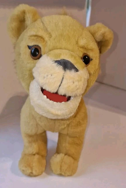 DISNEY THE LION King Simba Live Action Roaring/ Talking Interactive Toy ...