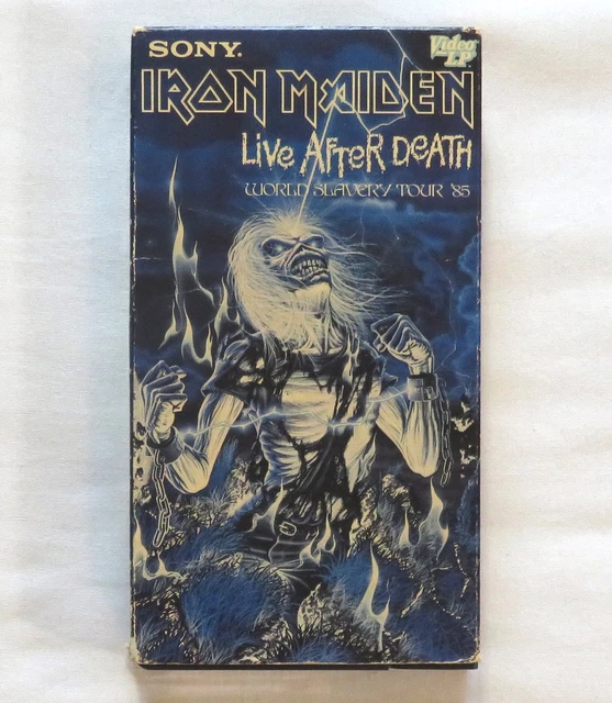 IRON MAIDEN LIVE After Death VHS Video World Slavery Tour 1985 ...