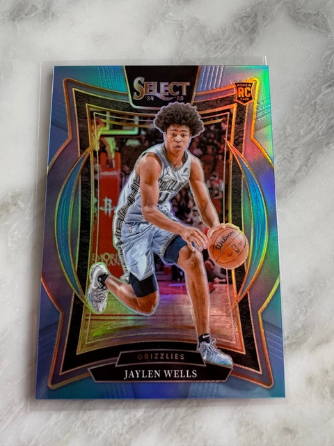 2024-25 SELECT JAYLEN Wells RC Blue Prizm Concourse #087/299 $0.99 ...