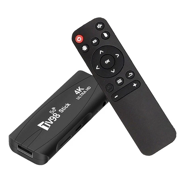 TV98 STICK 1G+8G Android12.1 2.4G 5G WiFi Android BOX 4K 60Fps Set-Top-B6217 EUR 25,61 - PicClick IT