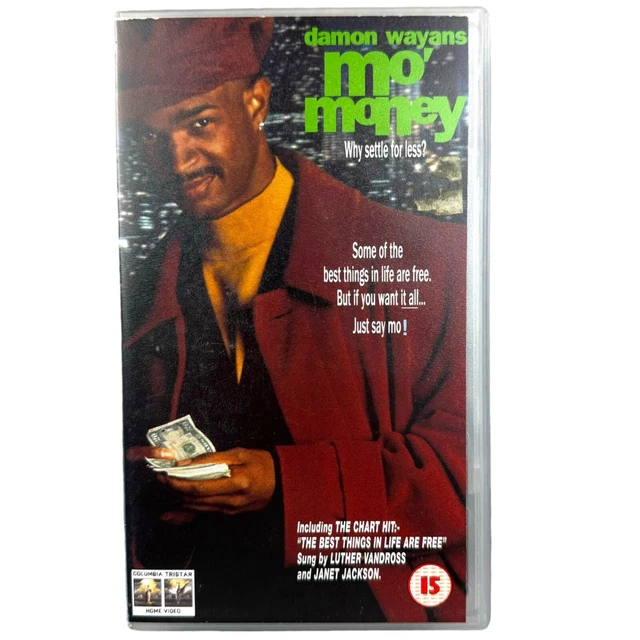 MO MONEY VIDEO VHS Film Movie Action Film Cert 15 1992 £18.00 - PicClick UK