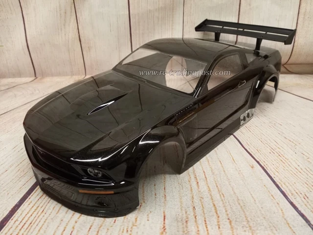 FORD MUSTANG GT-R Custom Painted RC Car Body 1/10 OnRoad HPI/4Tec2.0 ...