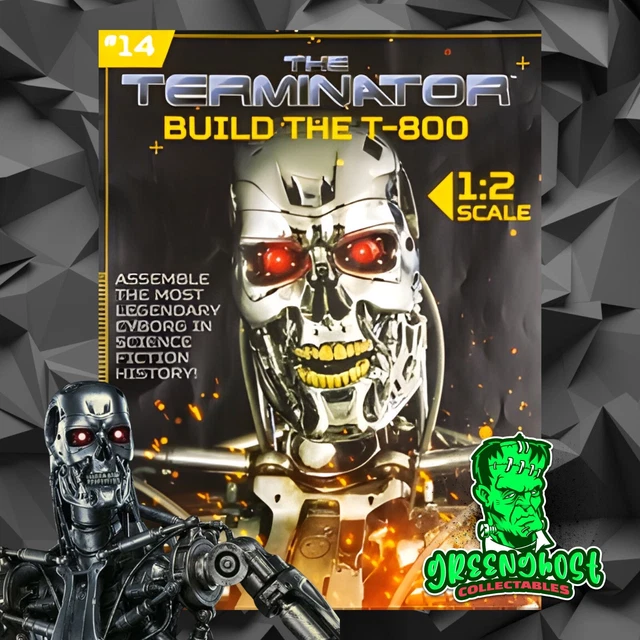 HACHETTE BUILD THE Terminator T800 - ISSUE 14 SEALED : RIGHT LOWER ARM ...
