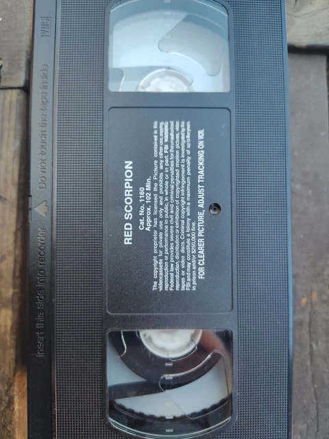 “RED SCORPION” VHS (1160) Dolph Lundgren Starmaker Release £5.35 ...