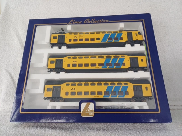 LIMA HO L149868 NS Netherlands Double Deck Triple Pack Coaches Set £169 ...
