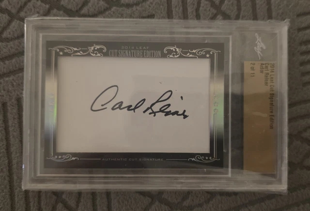 2014 LEAF CUT Signature Edition Rob Reiner 26/27 - Carl Reiner 2/11 £ ...
