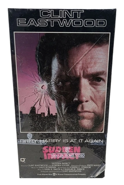 SUDDEN IMPACT VHS VCR Video Tape Used Clint Eastwood Dirty Harry £5.63 ...