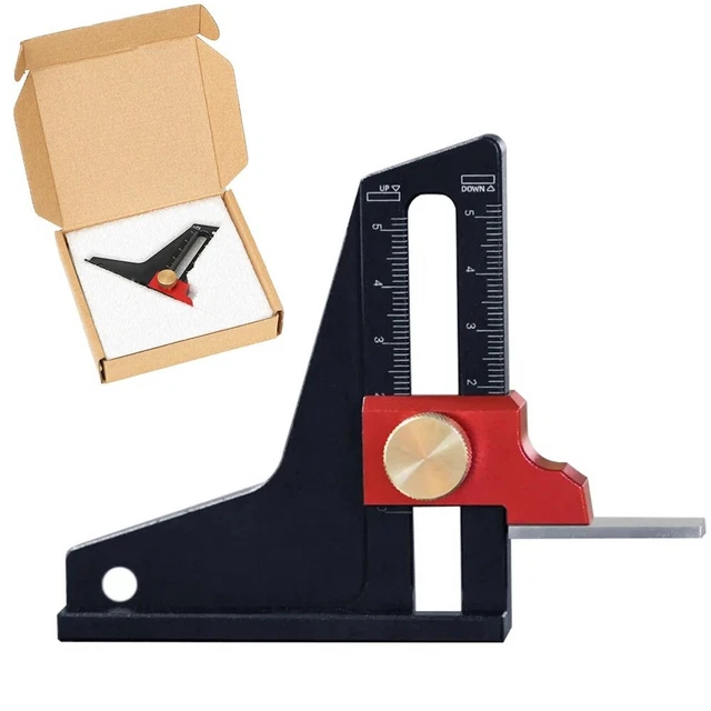 HEIGHT GAUGE DEPTH Measuring for Saw Table Ruler Trimming Machine ...
