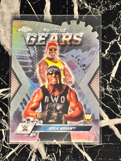 2025 TOPPS CHROME WWE - Hulk Hogan #SG-HH - Shifting Gears Insert ...