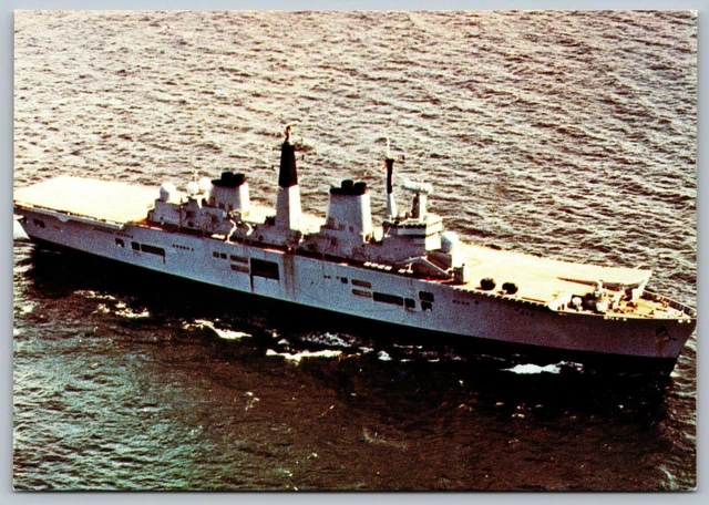 HMS INVINCIBLE ROYAL Navy Light Aircraft Carrier Ship Aerial 4 x 6 ...