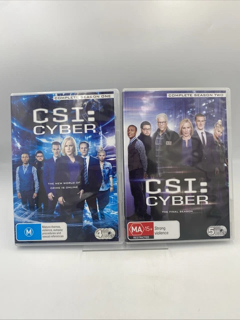 CSI - CYBER Complete Series Season 1-2 DVD Reg 4 Free Shipping $59.95 ...
