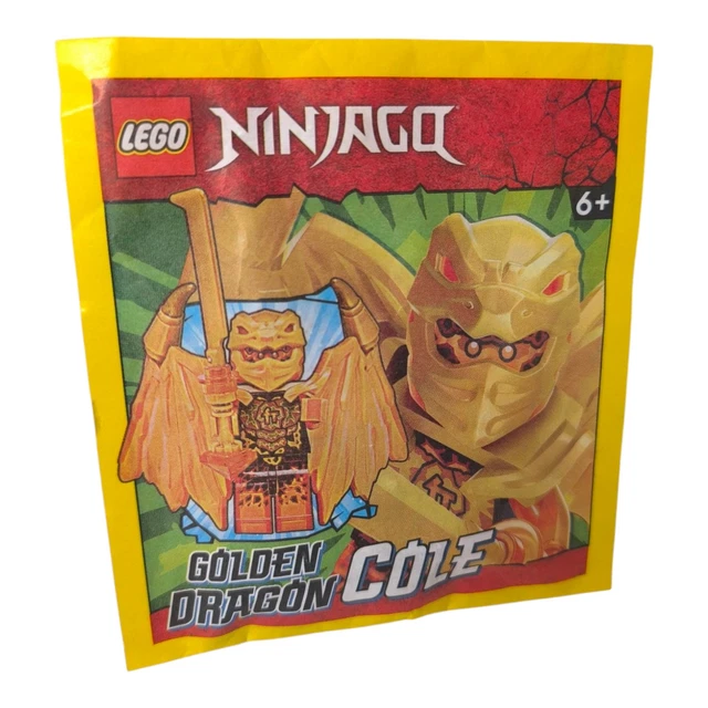 LEGO NINJAGO | Golden Dragon Cole | njo781 | Minifigur | 71770 | NEU ...