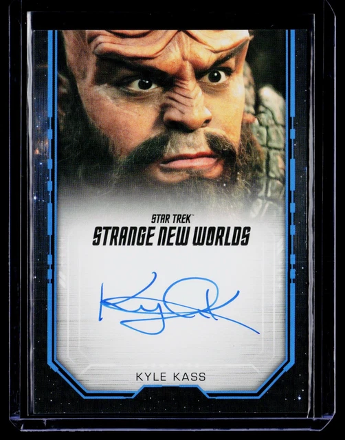 2025 RITTENHOUSE STAR Trek: Strange New Worlds Season Two Kyle Kass Kr ...