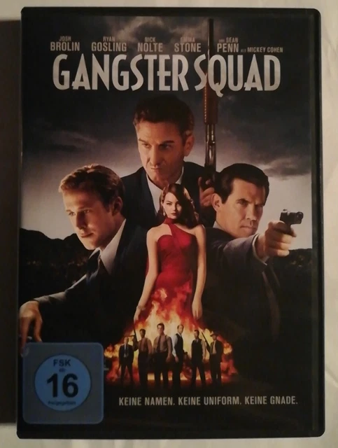 GANGSTER SQUAD (DVD) Josh Brolin Ryan Gosling Nick Nolte Emma Stone ...