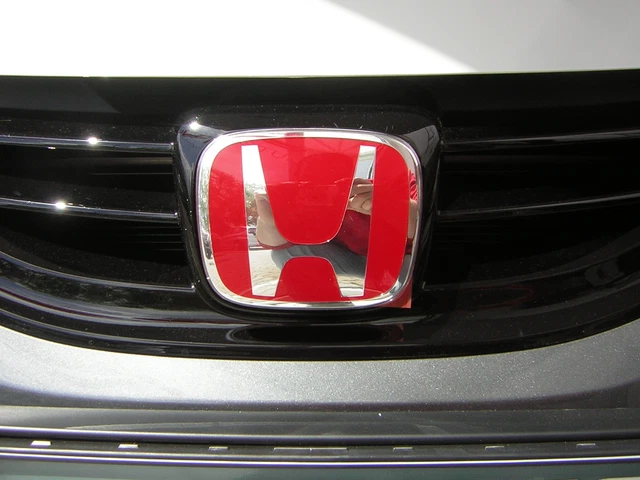 ORIGINAL HONDA TYPE R Emblem Rot Civic FK2 Accord CU1 CU2 CU3 ++ EUR 69 ...