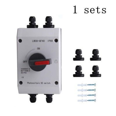 BRAND NEW OUTDOOR Insulating Switch IP66 PV Transfer Switch Solar ...