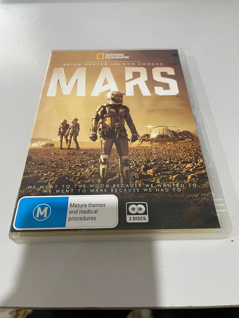 MARS NATIONAL GEOGRAPHIC DVD Brian Grazer Ron Howard R4 vgc t900 $19.77 ...