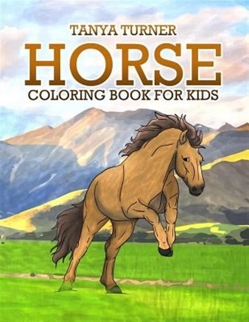 HORSE COLORING BOOK : Horse Coloring Pages for Kids, Paperback by ...