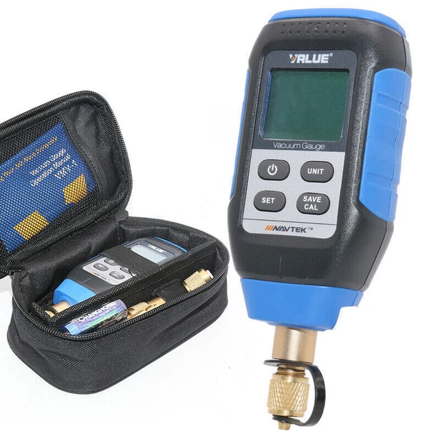 INTELLIGENT DIGITAL VACUUM gauge Laboratory refrigeration system VMV-1 ...