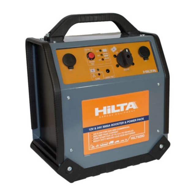 HILTA HEAVY DUTY 12/24V Car Battery Power Rescue Booster Pack Jump ...