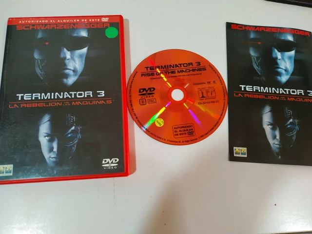 TERMINATOR 3 LA Rebelion de Las Machines Schwarzenegger - DVD + Extras ...