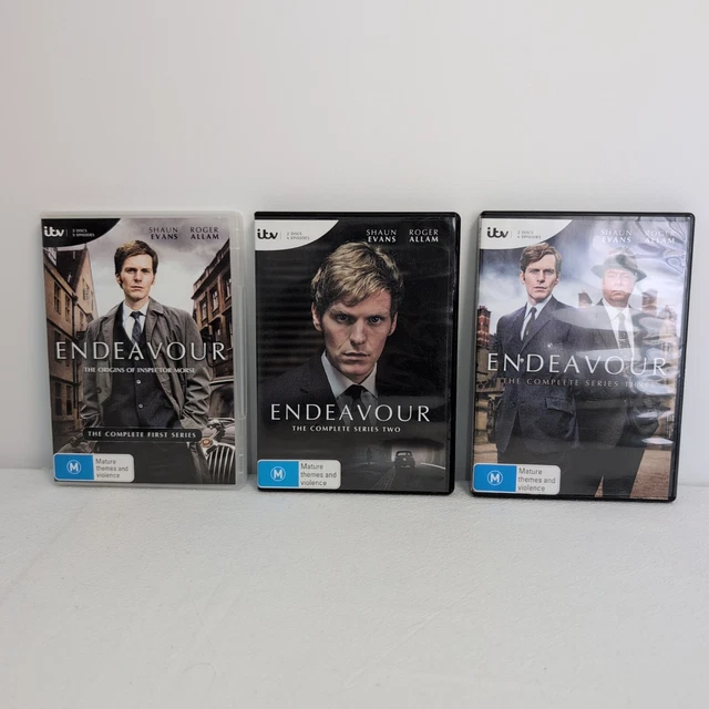 ENDEAVOUR SEASONS 1-7 (DVD) Region 4 ITV Series 1 2 3 4 5 6 7 £23.86 ...