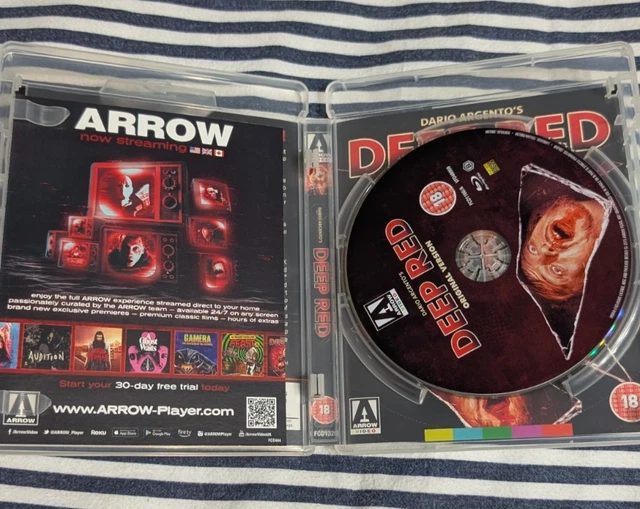 DEEP RED 1975 Arrow Video Blu-Ray Region B £7.00 - PicClick UK