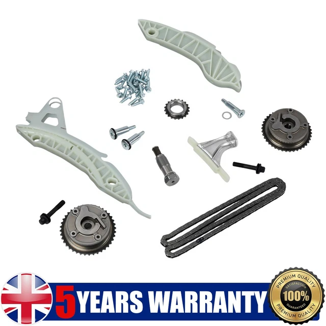 FULL TIMING CHAIN Kits VVT Vanos Cam Pulley For BMW Citroen Mini ...
