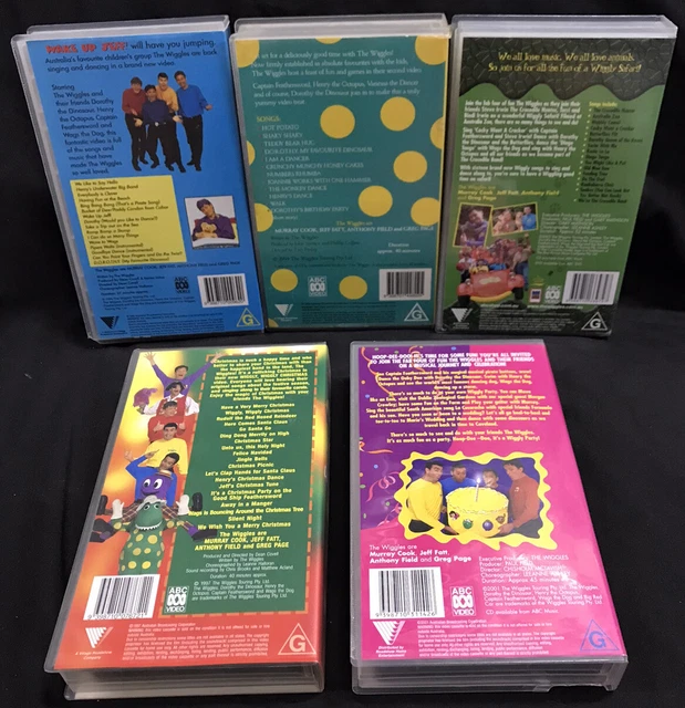 THE WIGGLES BULK VHS collection FAST FREE POST $34.95 - PicClick AU