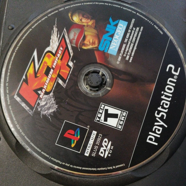 KING OF FIGHTERS: Maximum Impact sony PlayStation 2 DISC ONLY Not ...