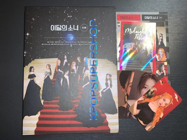 LOONA 3RD MINI Album 12:00 CD Photobook Photocards Great Rare OOP ...