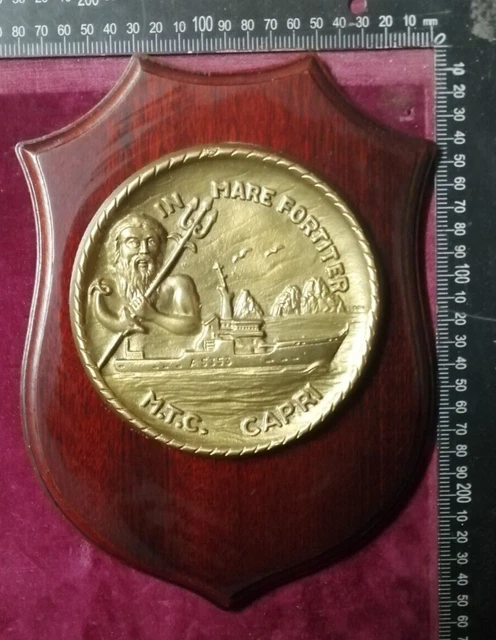 CREST MARINA MILITARE Moto Trasporto Costiero Capri Rarità EUR 25,00 ...