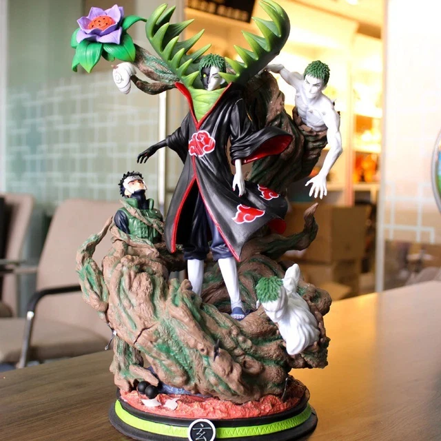 FIGURINE NARUTO SHIPPUDEN Zetsu Akatsuki Anime Figure GK Action 38cm ...