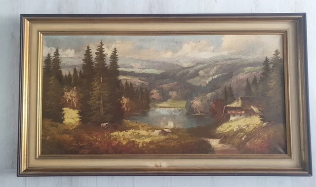 EBERHARDT SCHWARZWALD GEMÄLDE Signiert EUR 180,00 - PicClick DE