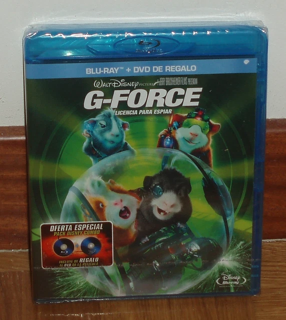 G-FORCE LICENCE POUR Espion Blu-Ray + DVD Neuf Scellé DISNEY (Sans ...