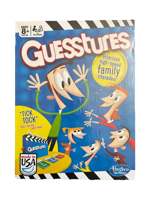 GESTURES ACTING SILLY With The Family Board Game Hasbro 2014 New Sealed ...